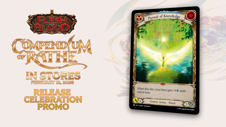 Compendium of Rathe Release Celebration - Flesh and Blood TCG